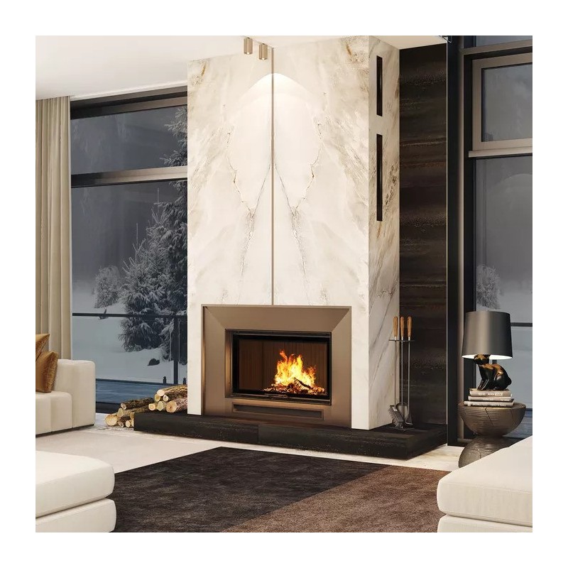 Įdėklas židiniui Energy Up 90х50 Black (19,0 kW) ECO SAVEN | GrillMan.lt